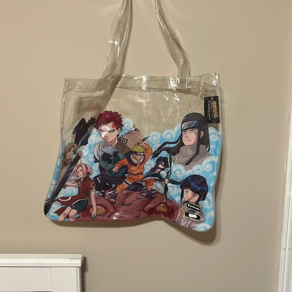 Hypland | Bags | Clear Anime Character Tote Bag | Poshmark